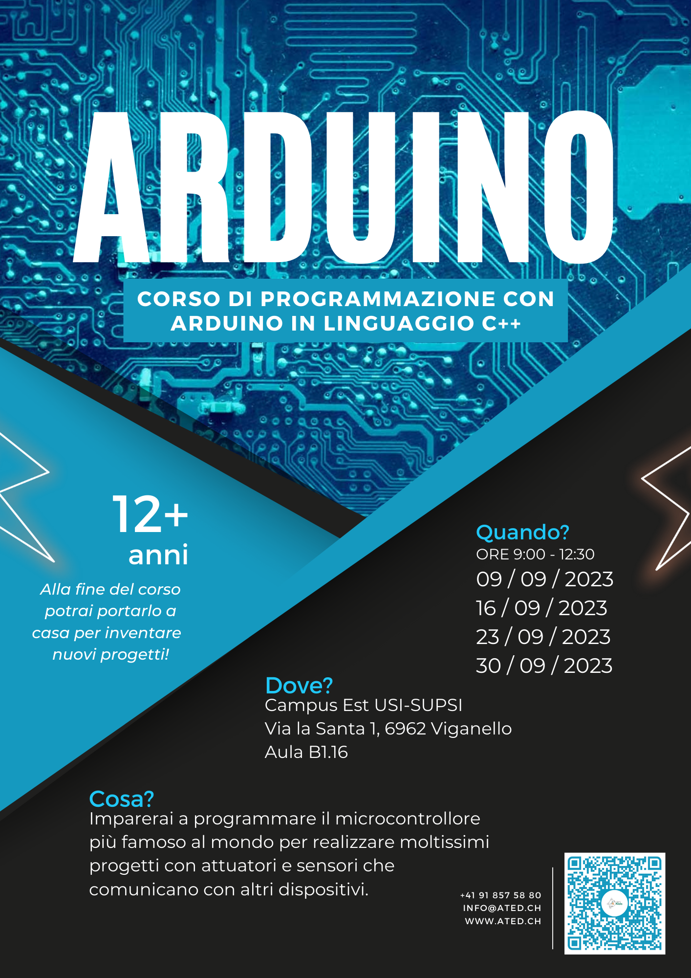 Corso di programmazione con Arduino in linguaggio C++